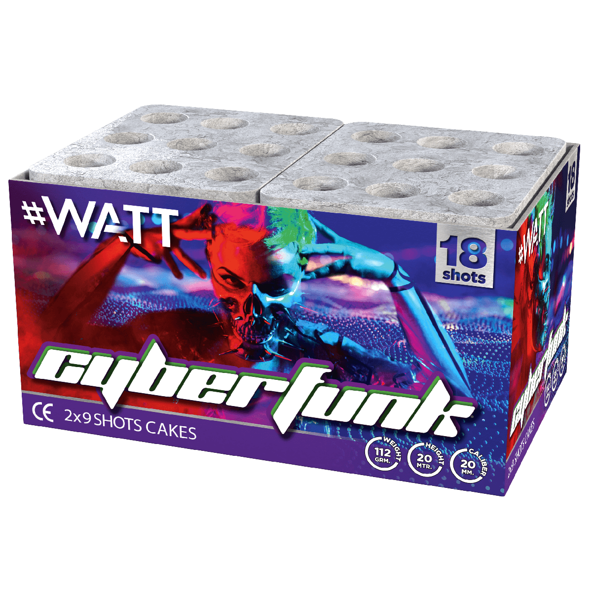 Cyberfunk - Mantel Vuurwerk